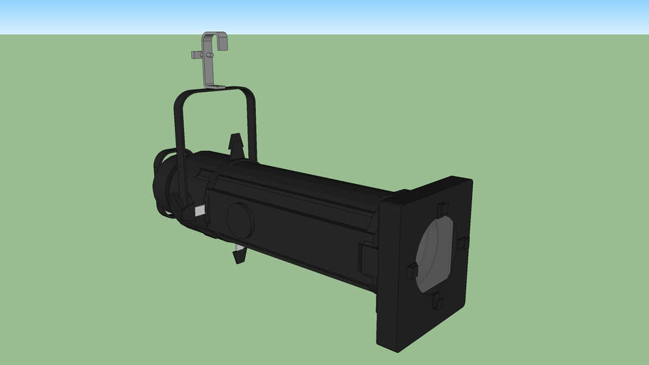 ETC Source 4 Zoom 15º-30º (Scroller) | 3D Warehouse