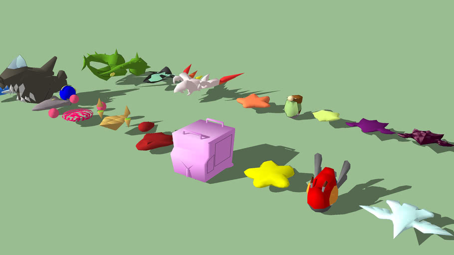 All Kirby's Air Ride Vehicles (Gamecube) | 3D Warehouse