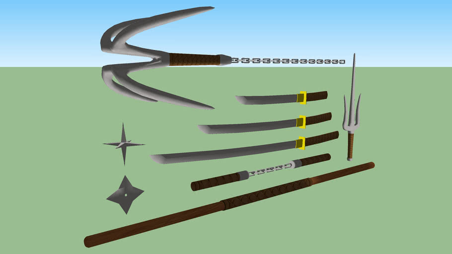 hand weapons | 3D Warehouse