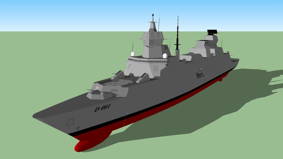 Destroyer | 3D Warehouse
