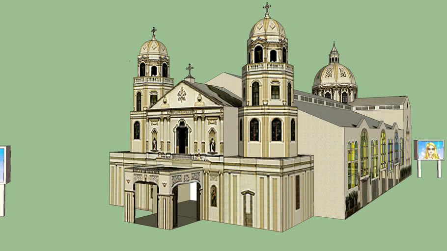 QUIAPO CHURCH Minor Basilica of the Black Nazarene | 3D Warehouse