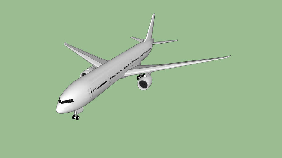 777-300 Template | 3D Warehouse