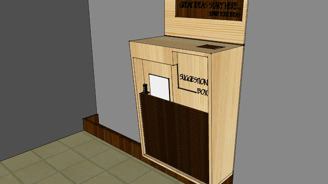 Suggestion Box | 3D Warehouse