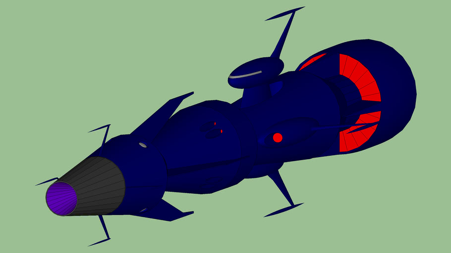 Gamilon Imperator Class Gunship | 3D Warehouse