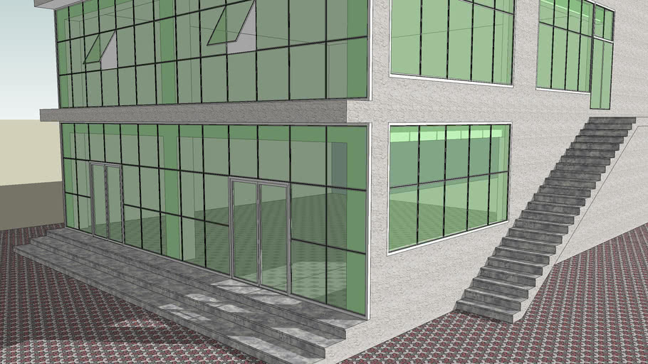 Facade building | 3D Warehouse
