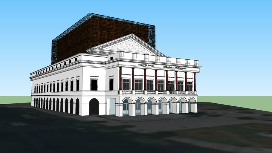 Liege ( Belgium ) Royal Opera | 3D Warehouse