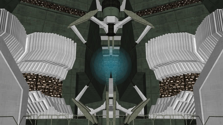 Mass Effect Prothean Perihelion class cruiser HIGHLY DETAILED INTERIOR ...