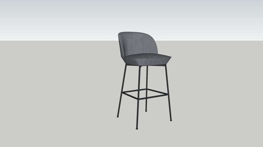 MUUTO - Oslo Counter & Bar Stool | 3D Warehouse