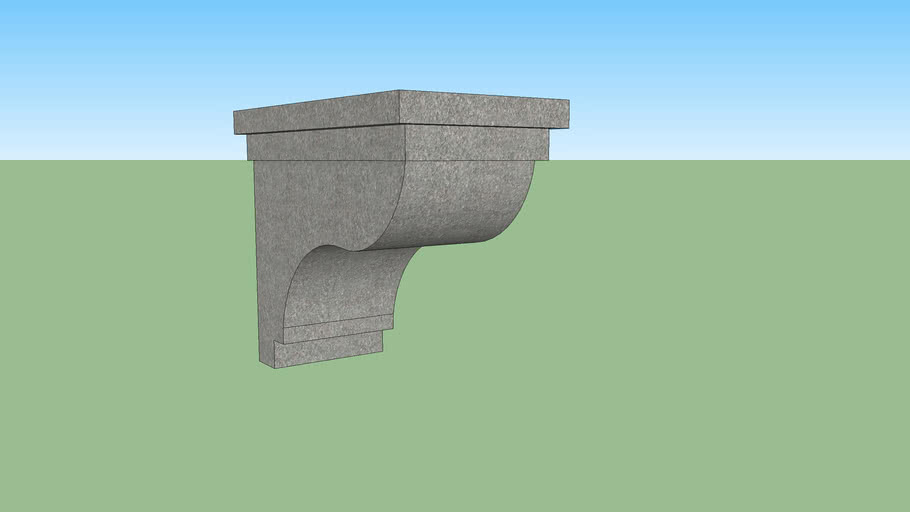 Console en pierre | 3D Warehouse