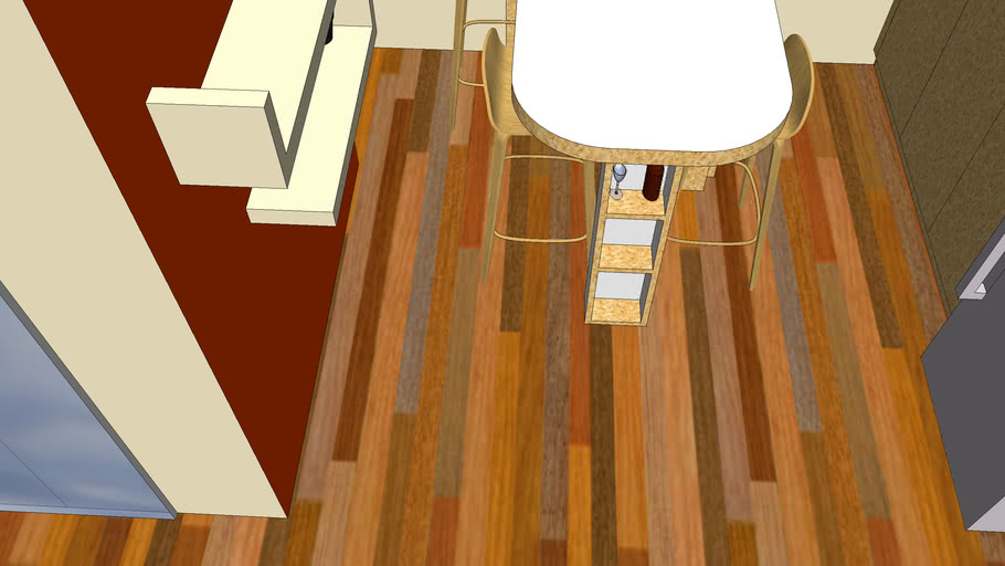 Customade Bar Table | 3D Warehouse