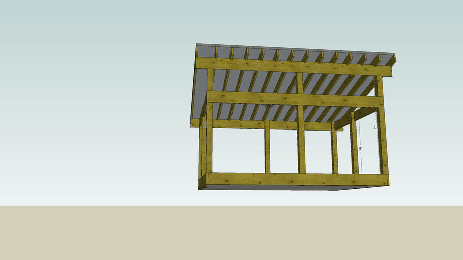 wood shed | 3D Warehouse