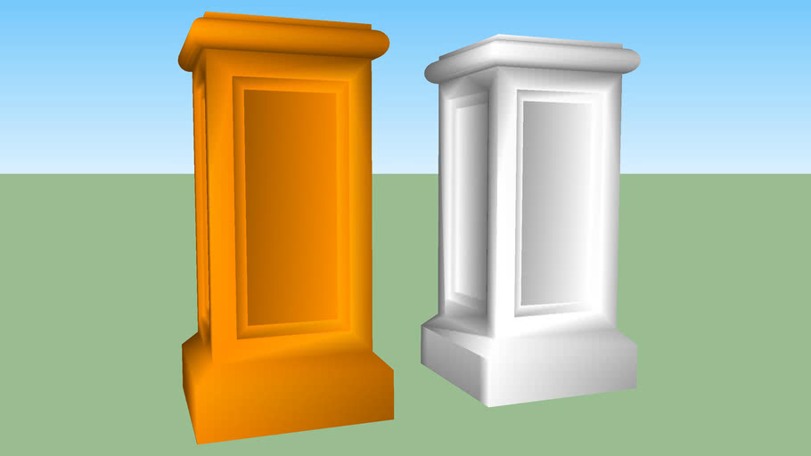 Sculpture stand | 3D Warehouse