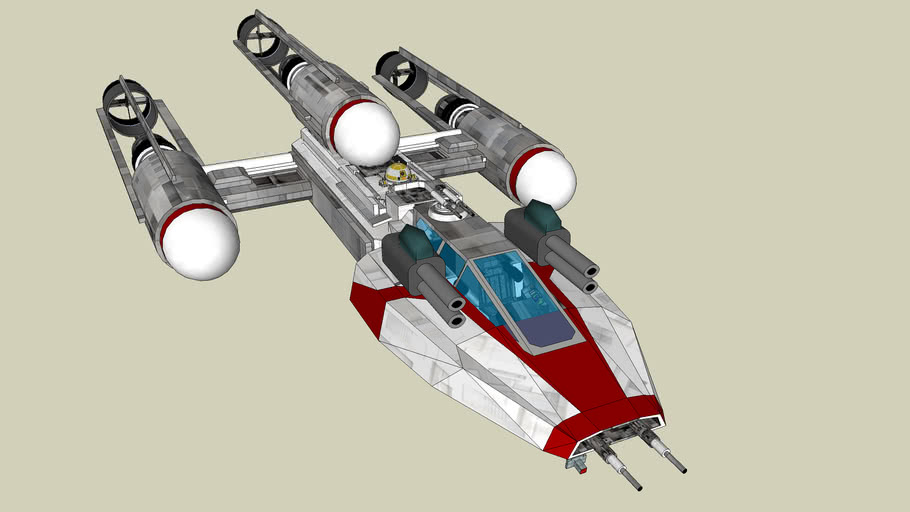 Modified Y-Wing Starfighter | 3D Warehouse