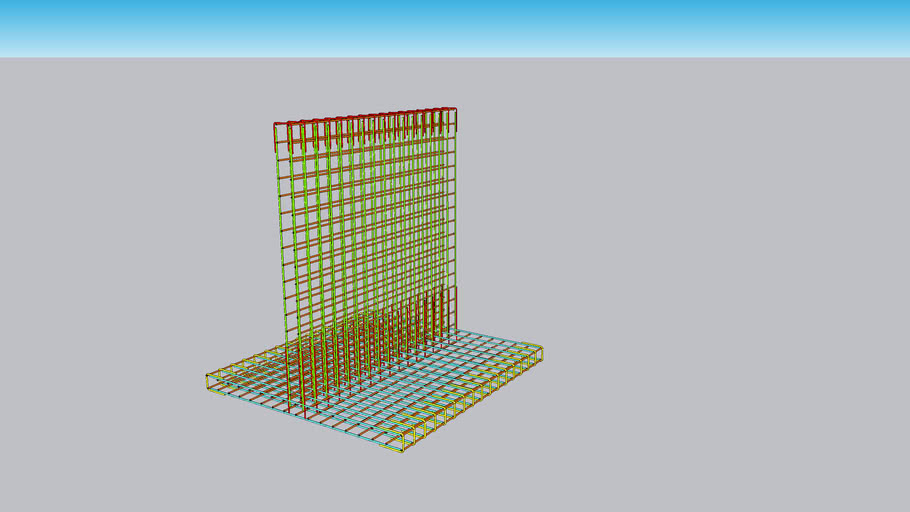 Reinforced Retaining Wall | 3D Warehouse