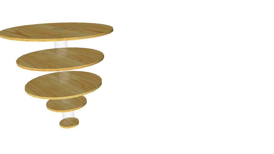 Circles table | 3D Warehouse