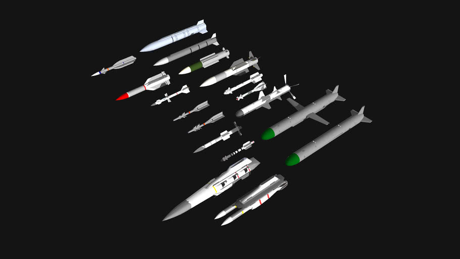 Russian+bombs+missiles+rockets | 3D Warehouse