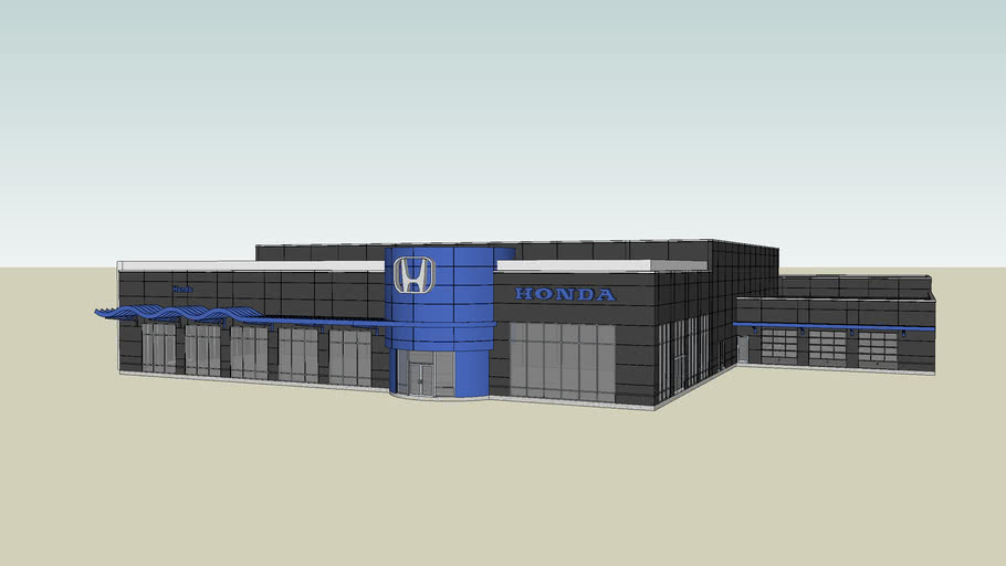 Honda Automotive Dealership | 3D Warehouse