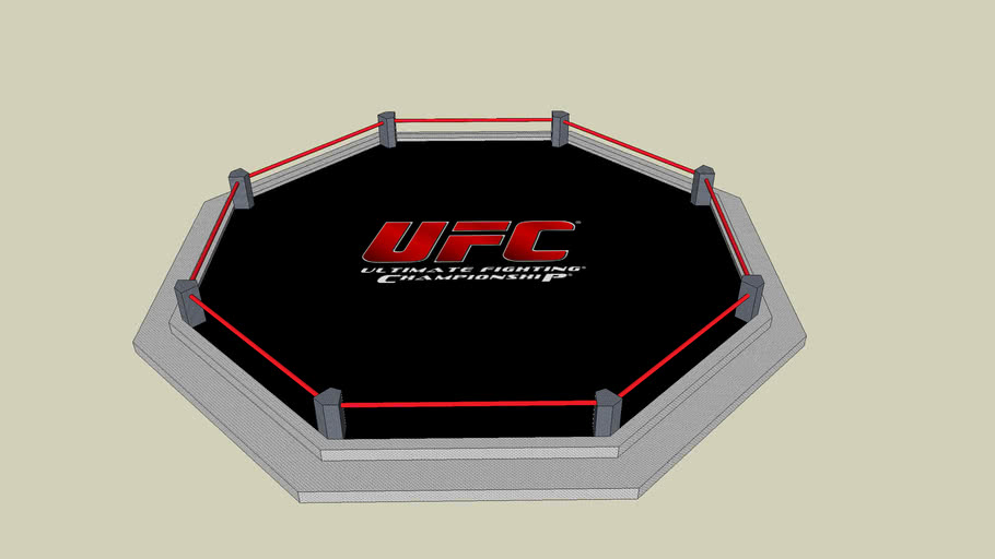 octagon cage fighting ring UFC | 3D Warehouse