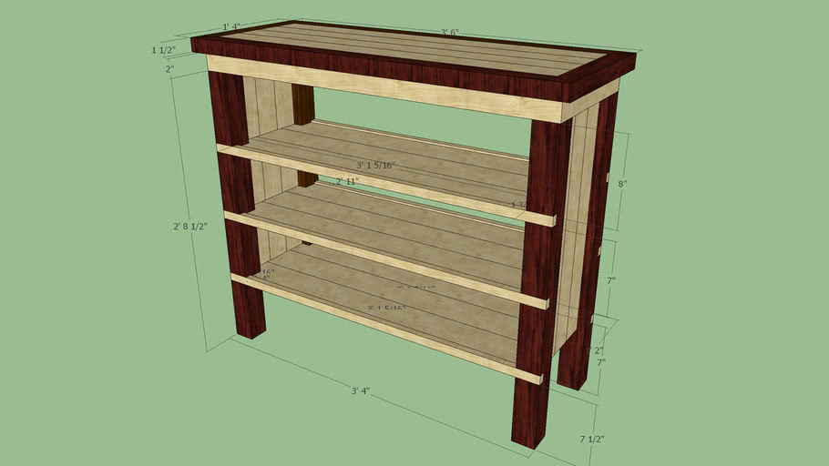 Foyer Table | 3D Warehouse