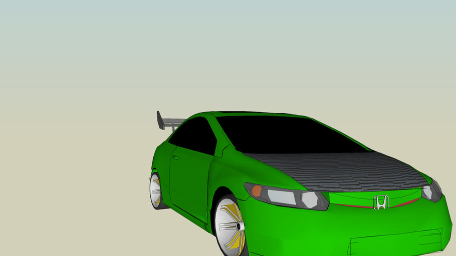 Honda Civic si | 3D Warehouse