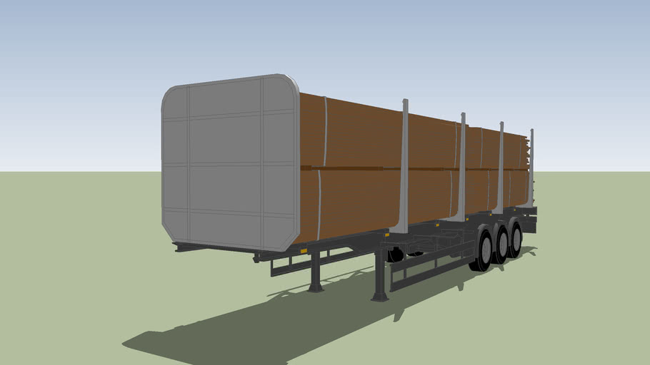 Truck Trailer 2 | 3D Warehouse