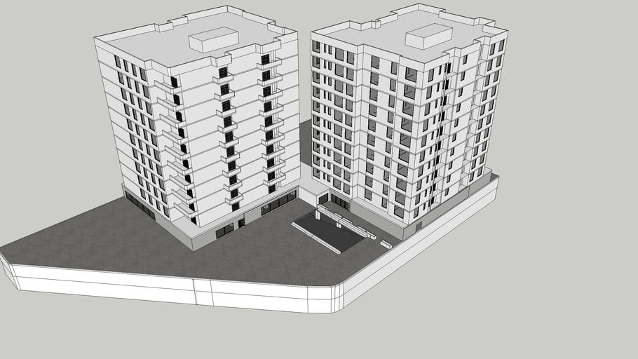 edifico residencial | 3D Warehouse