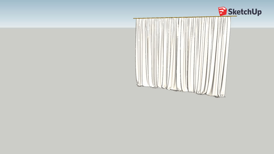 Ripple Fold Curtains | 3D Warehouse