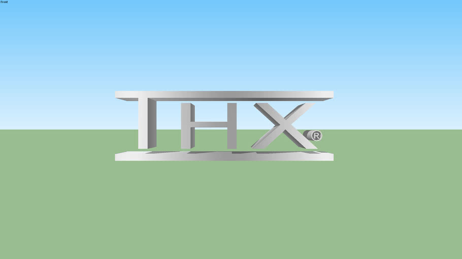 THX Logo (1983-present) | 3D Warehouse
