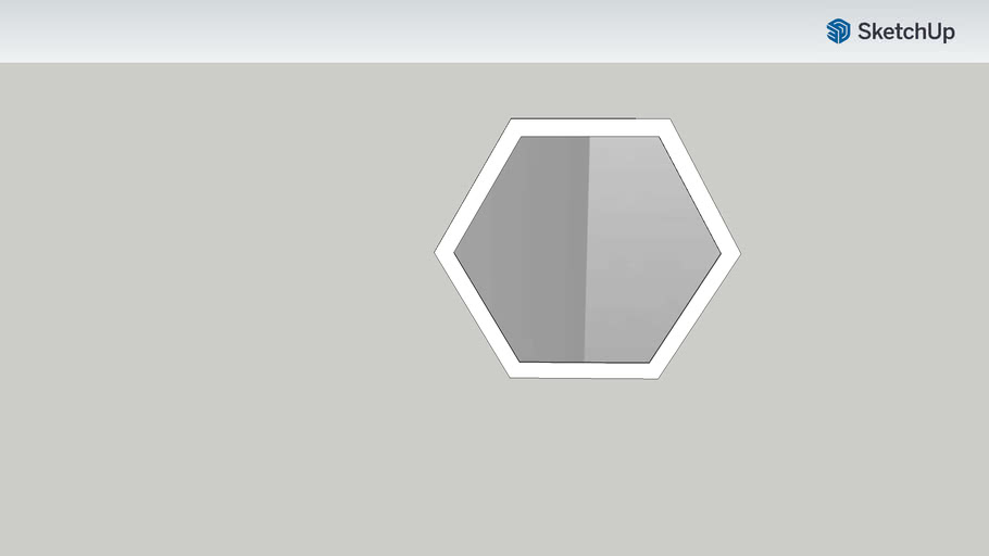 Hex Mirror | 3D Warehouse