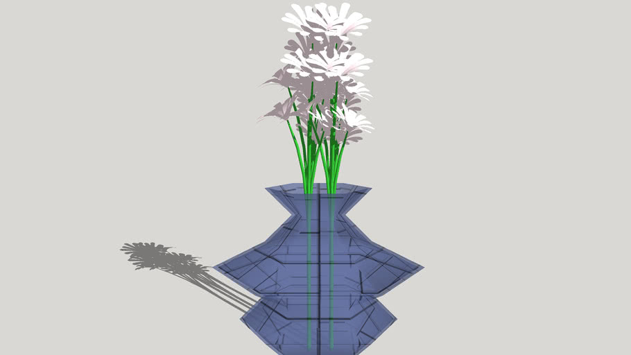 Hexa Flower Vase | 3D Warehouse