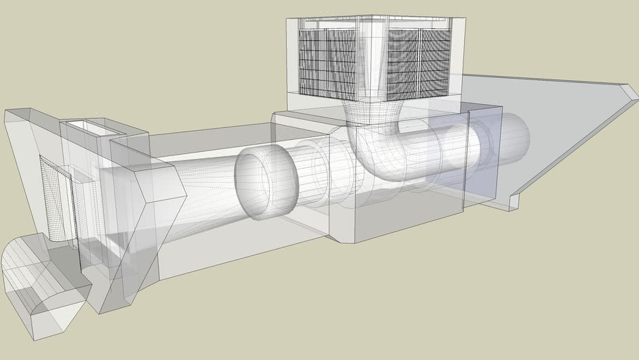 geçitköy dam intake structure | 3D Warehouse