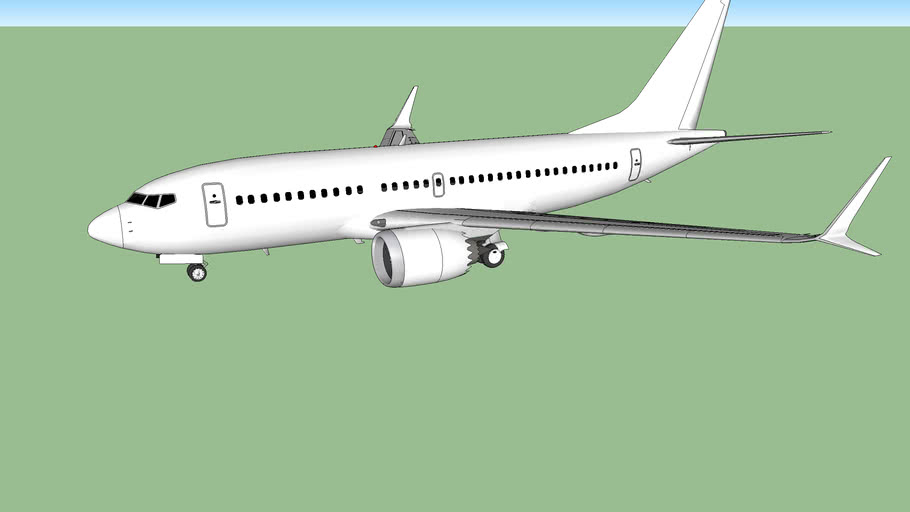Template - Boeing 737 MAX 7 V.2 | 3D Warehouse