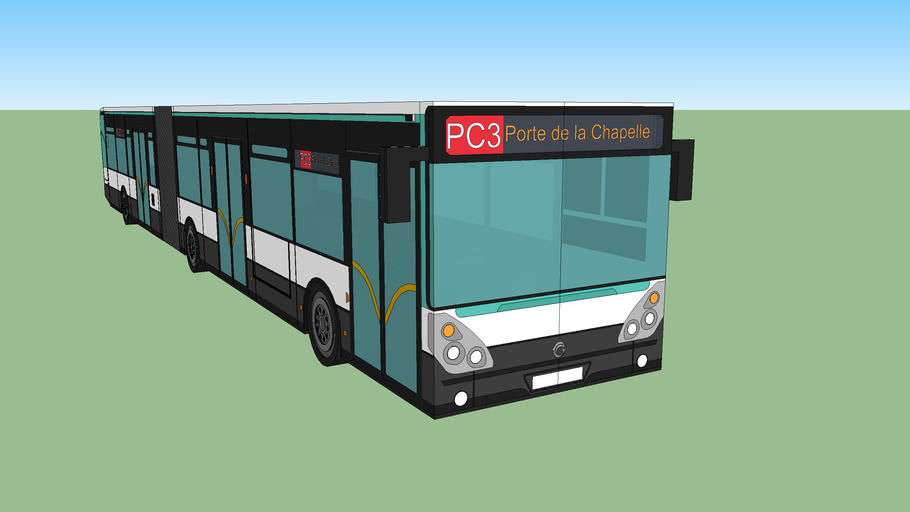 Irisbus CITELIS 18 RATP . | 3D Warehouse