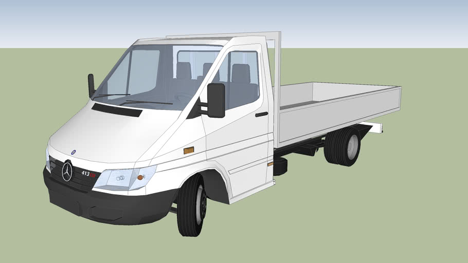 Mercedes-Benz sprinter 412d | 3D Warehouse