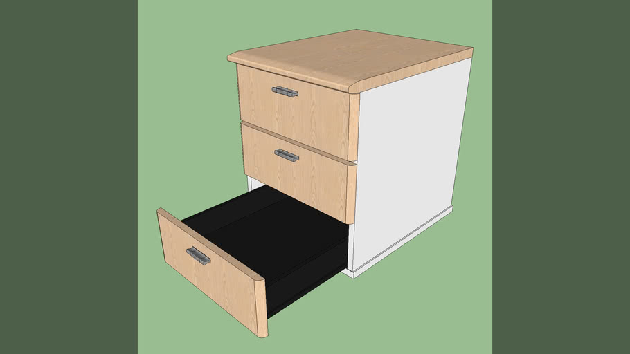 Wooden Drawer | 3D Warehouse