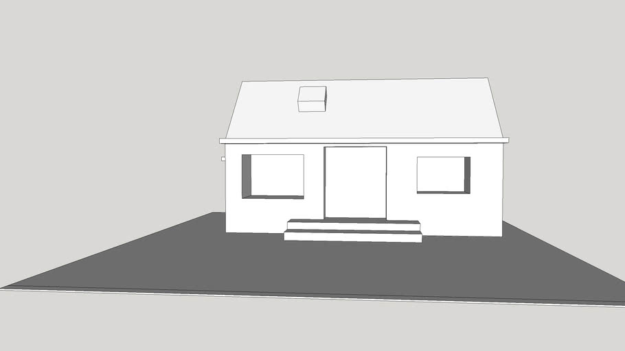 Simple house | 3D Warehouse