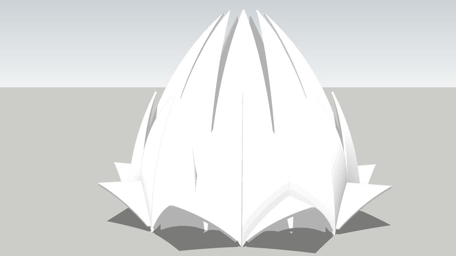 Lotus Temple | 3D Warehouse