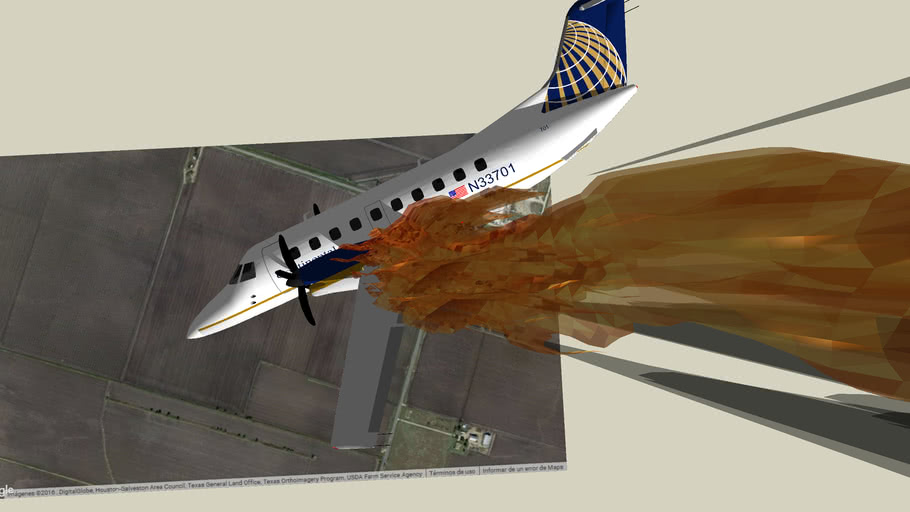 Continental Express Flight 2574 | 3D Warehouse