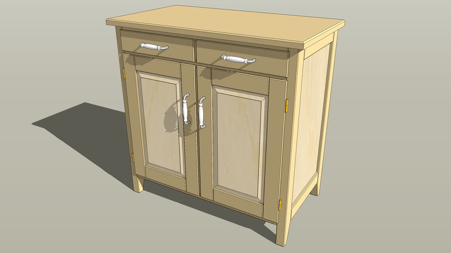 Simple cupboard | 3D Warehouse