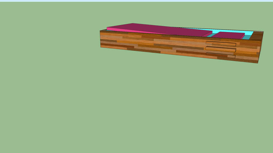 single bed | 3D Warehouse