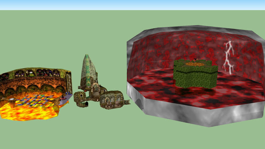 Banjo-Kazooie - Grunty's Furnace Fun & The Final Battle | 3D Warehouse