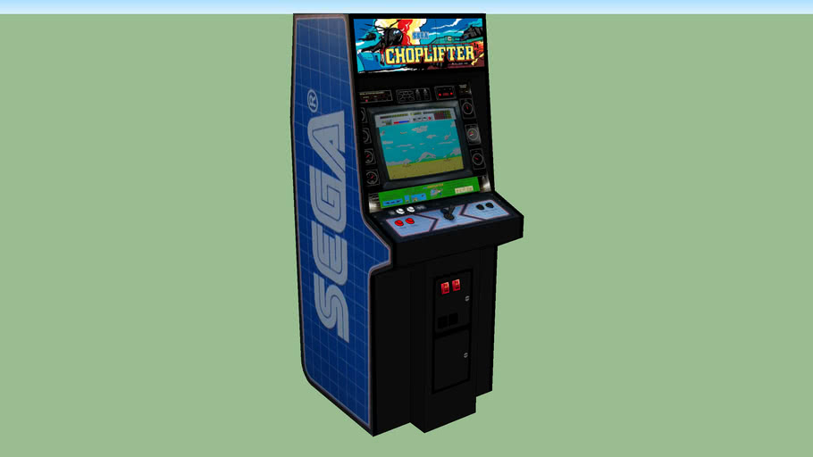 Choplifter Arcade Game | 3D Warehouse