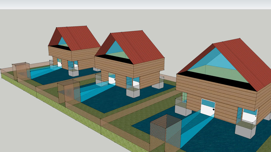Water houses | 3D Warehouse