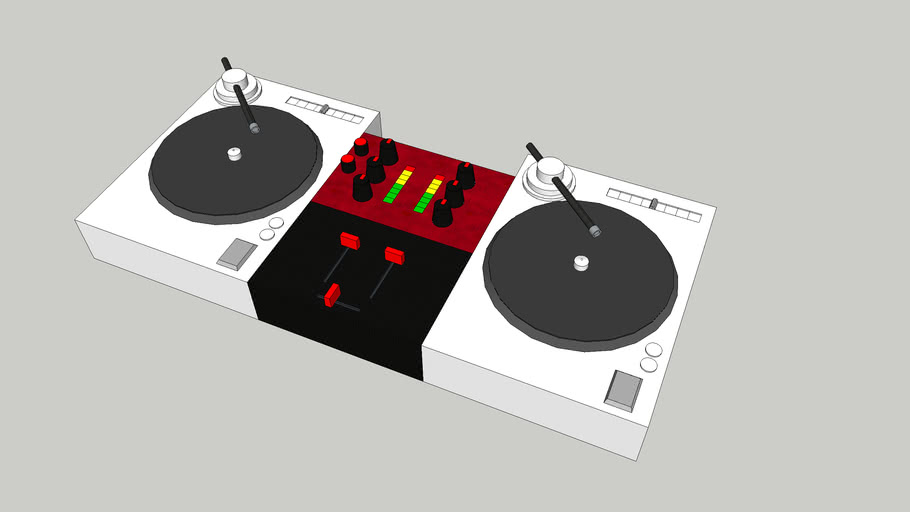 DJ SET | 3D Warehouse