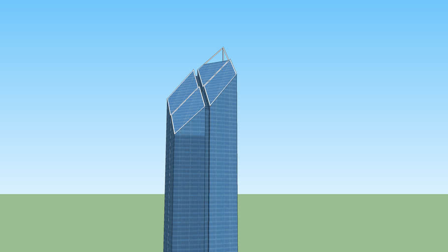 Two World Trade Center (Original Norman Foster Design) (First Version ...