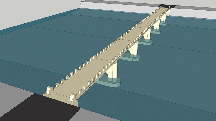 R.C Rahmen Bridge(용담교) | 3D Warehouse