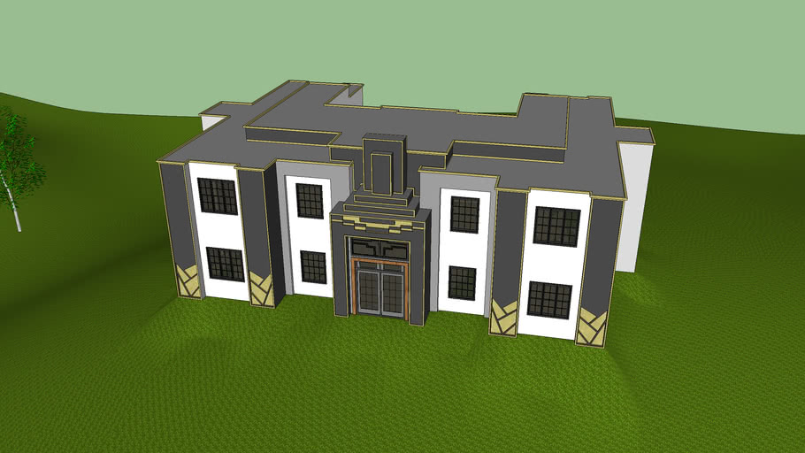 Art Deco Home | 3D Warehouse