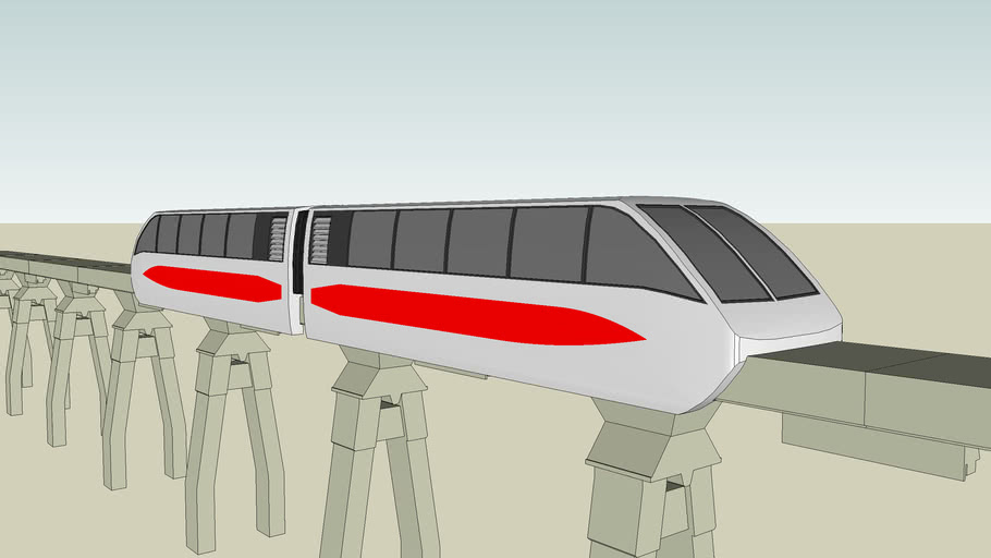 Transrapid Maglev | 3D Warehouse