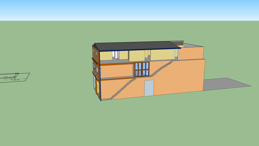 Edificio de 3 niveles | 3D Warehouse