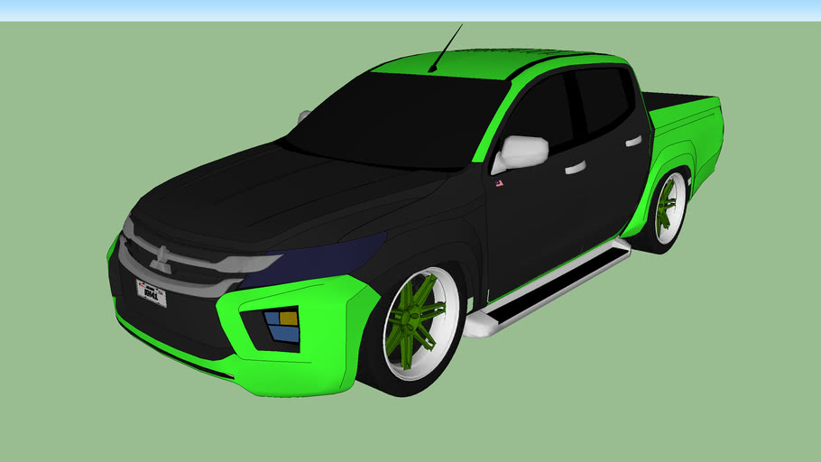 Mitsubishi Triton | 3D Warehouse